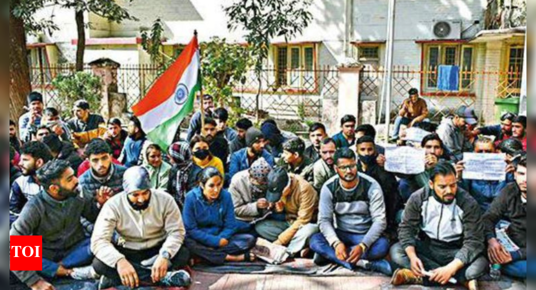 1st recruitment exam held after strict anti-copying law in Uttarakhand ...