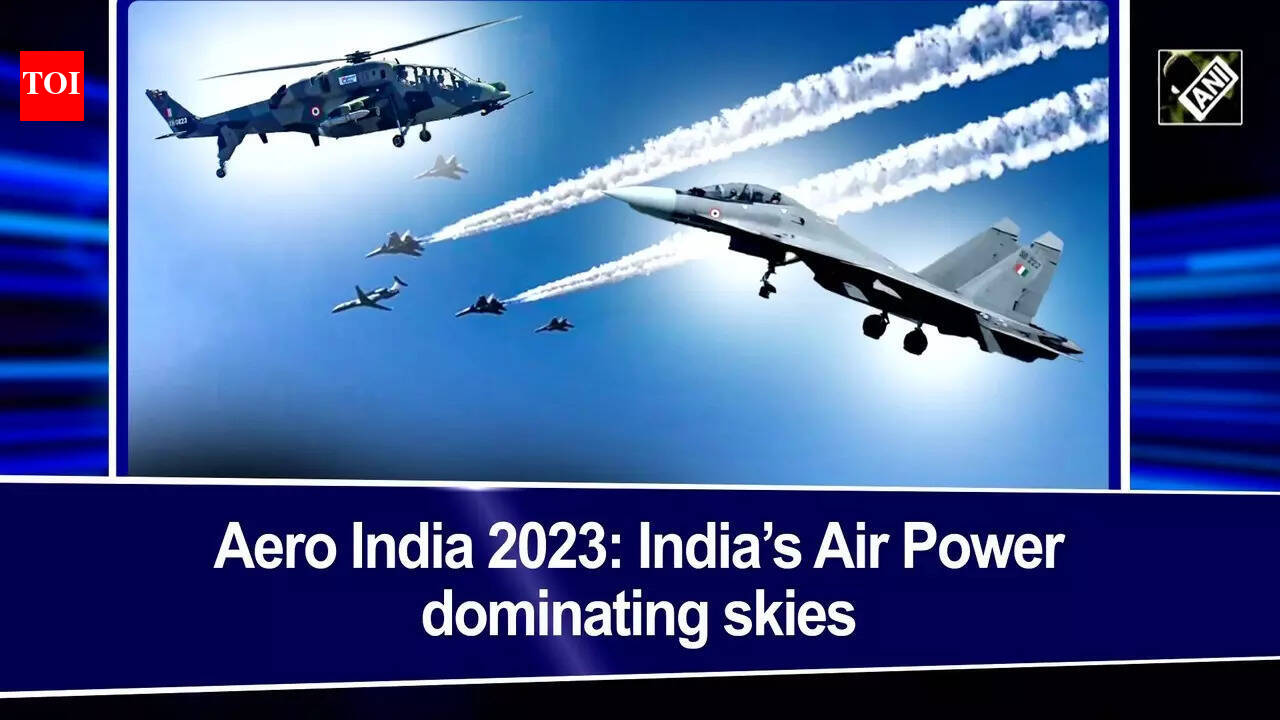 Aero India 2023: India’s Air Power dominating skies