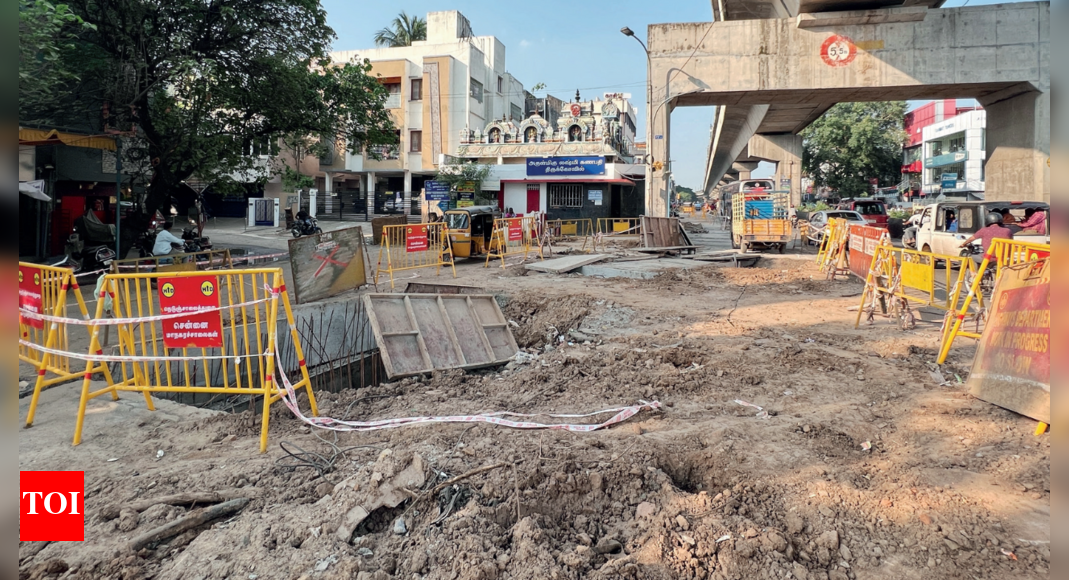 Omr: Work on OMR flyovers stuck in red tape in Tamil Nadu | Chennai ...
