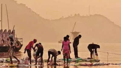 GMC measures depth of river channels carrying stormwater | Guwahati ...