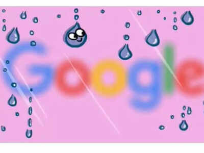 Google Doodle celebrates V-day with the cutest graphic! - Times of India