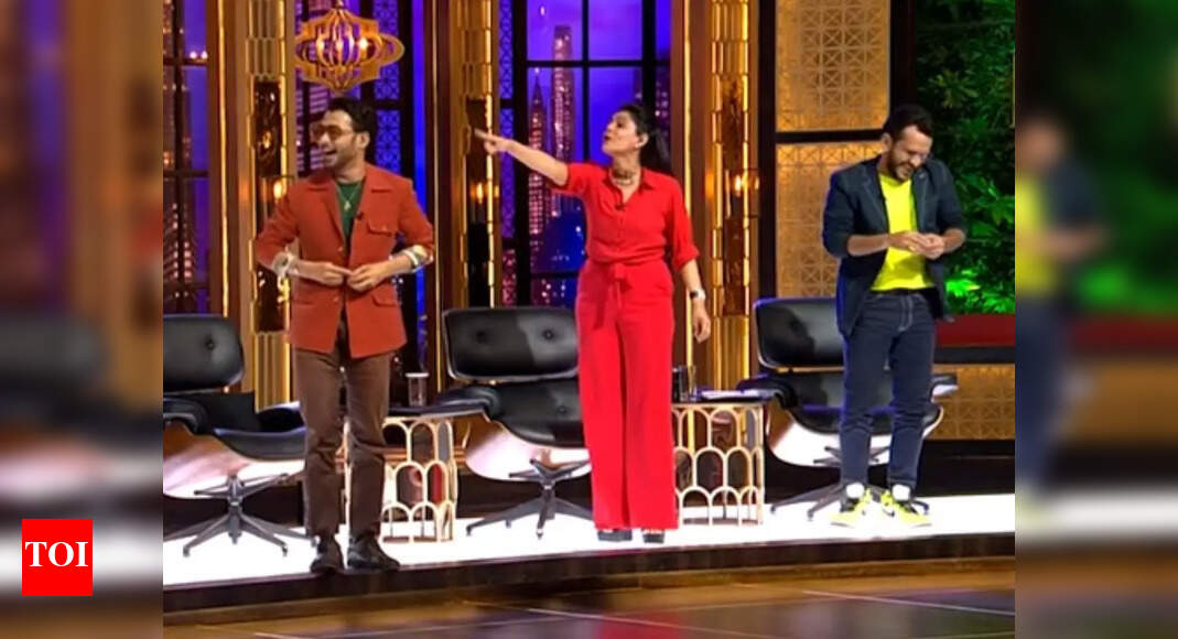 Shark Tank India 2: Namita Thapar shuts down Anupam Mittal and Aman ...