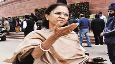 Sule: Maharashtra deputy CM Devendra Fadnavis's BJP-NCP government comment unfortunate: Supriya ...