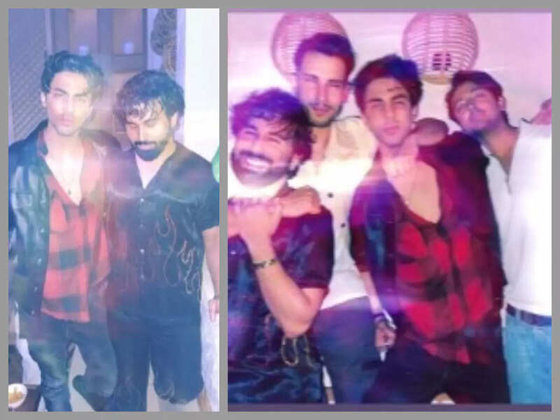 Shah Rukh Khan's son Aryan Khan parties with Orhan Awatramani and ...