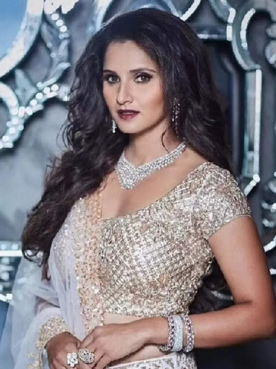 Best Beauty Looks Of Sania Mirza Times Of India