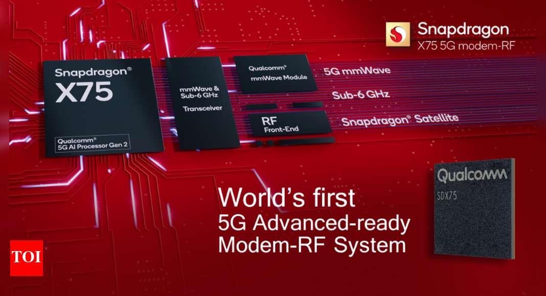 Modem Qualcomm Announces World s First 5G Advanced ready Modem RF