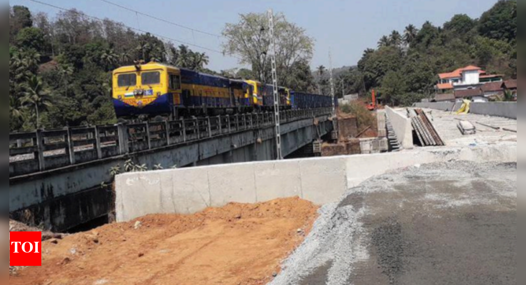 South Western Railway speeds up track doubling within Goa section | Goa ...