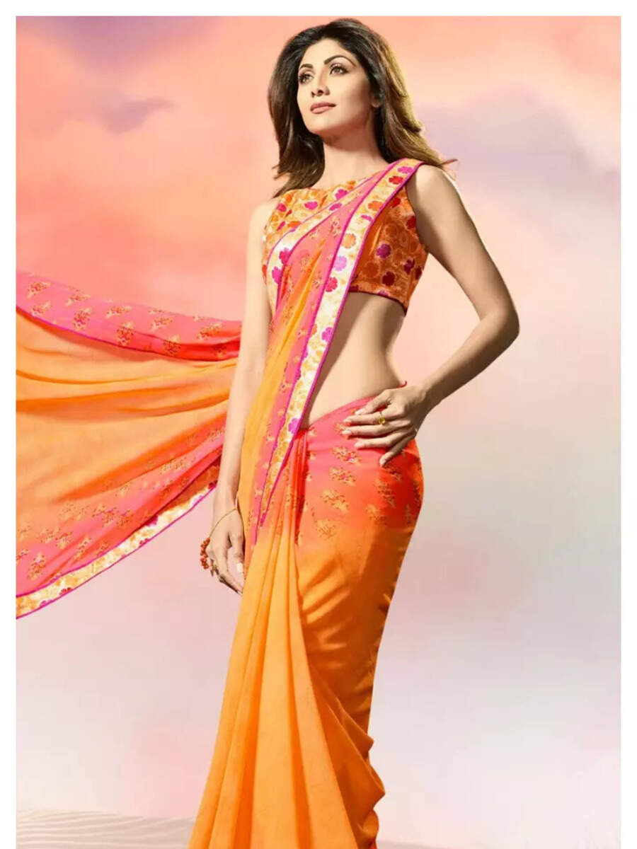 10 Gorgeous Saree Goals Of Shilpa Shetty | Times of India