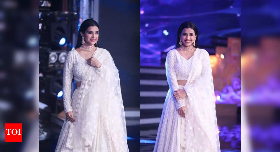 Swetha Changappa looks eternal in a white Lehenga; see pics - Times of ...