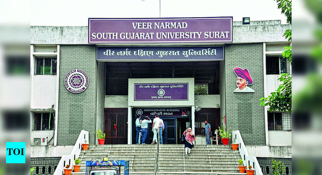 Coordinator At Vnsgu Is Student Of Same Course | Surat News - Times of ...