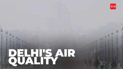 Stage-II GRAP kicks in as Delhi's air quality slips into poor zone | Delhi News - Times of India