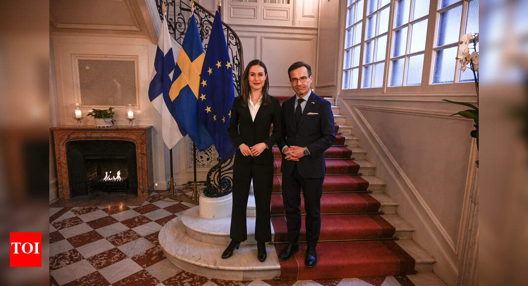 Nato: Finland wants to join Nato alongside Sweden: PM Marin - Times of India