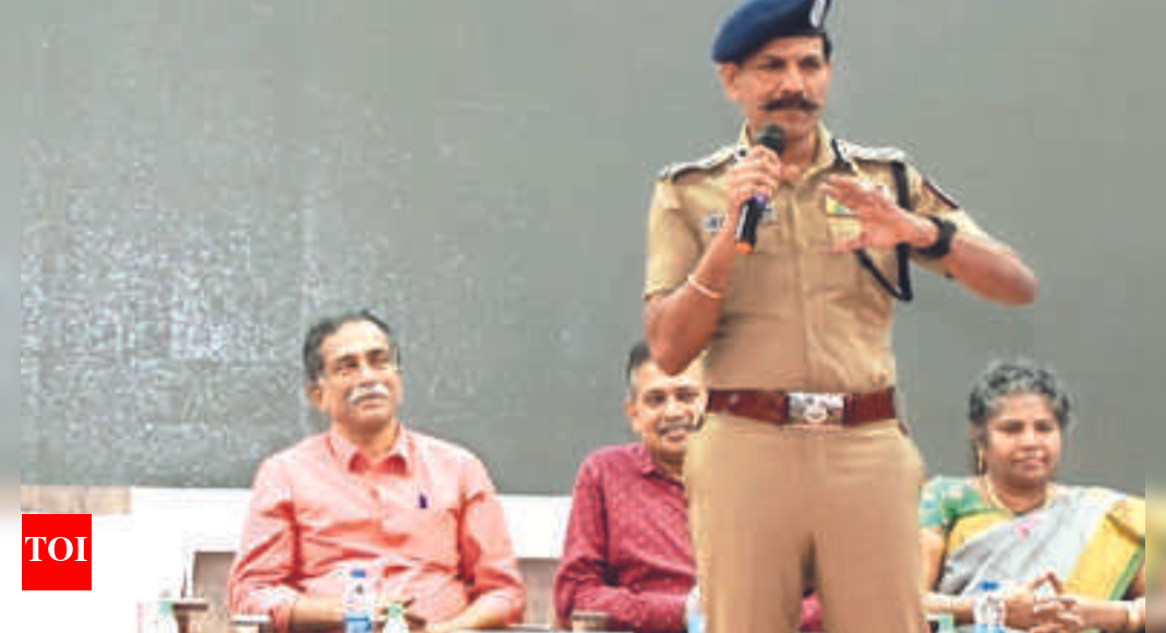 Learn things outside curriculum: DGP Dr C Sylendra Babu | Coimbatore ...