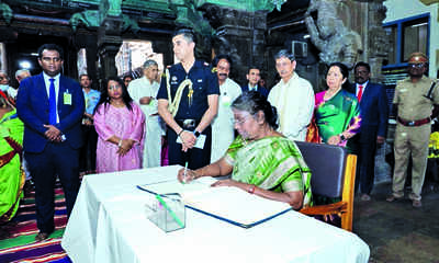 A Truly Divine Experience, Says President | Madurai News - Times of India