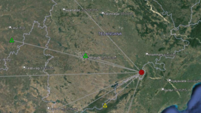Magnitude 3.0 earthquake hits Telangana and Andhra Pradesh | Hyderabad ...
