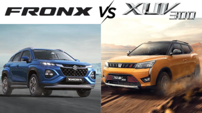 Fronx: Maruti Suzuki Fronx vs Mahindra XUV300 comparison: price ...
