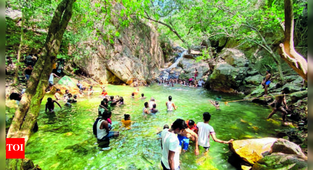 Waterfalls near Chennai reopen, turn big draw for residents | Chennai ...