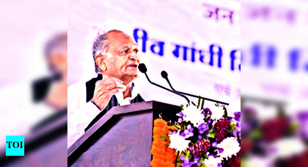 Gehlot: Gehlot Unveils Projects Worth ₹297cr In Jodhpur | Jodhpur News ...