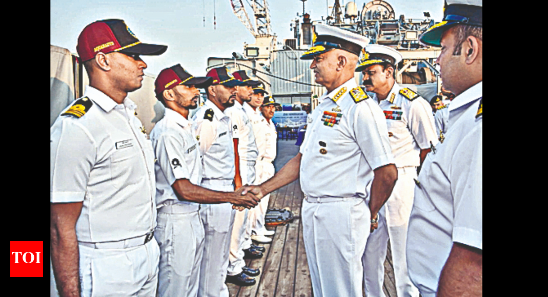 Ins Nireekshak: Ins Nireekshak Awarded On-the-spot Unit Citation ...