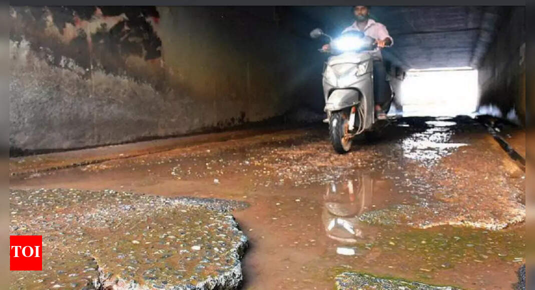 Margao: Health officer flags water seepage at Comba subway | Goa News ...