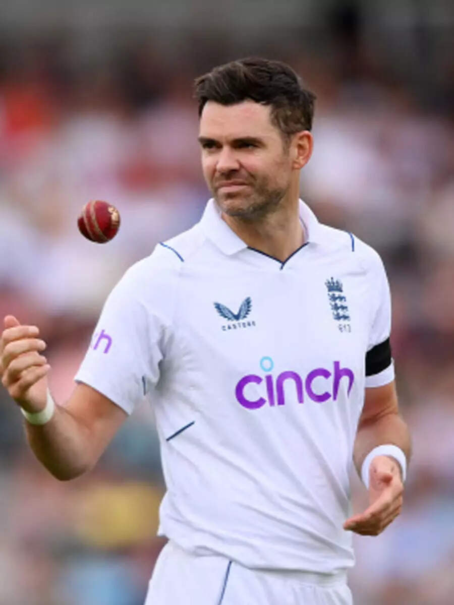 'Still going strong at 40': James Anderson creates new record | Times ...