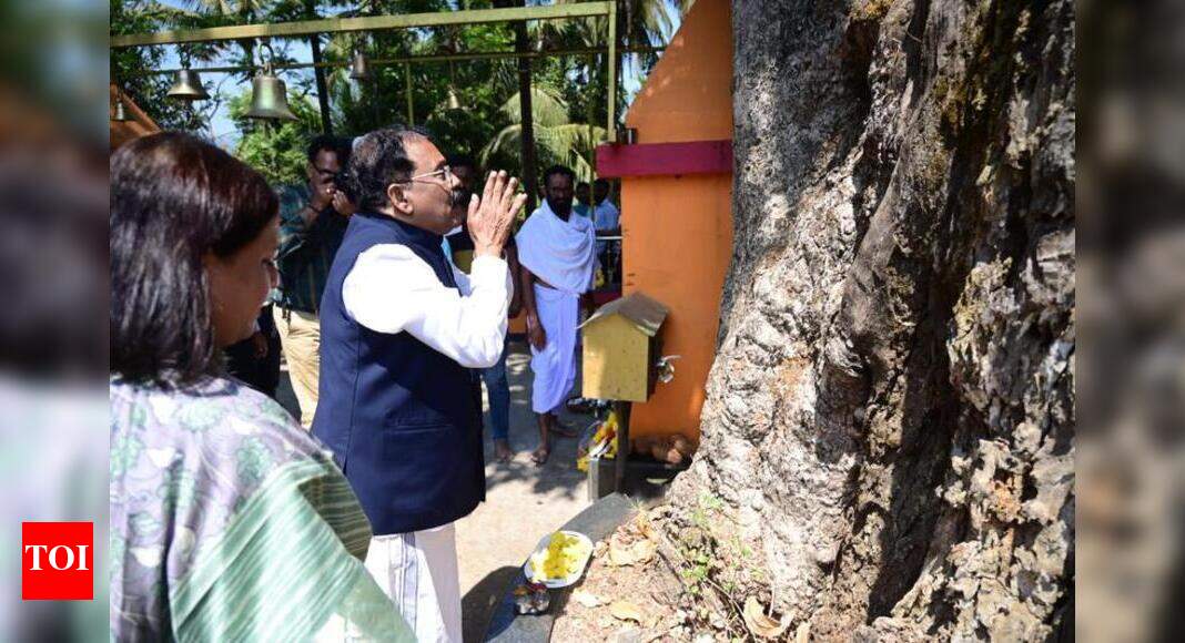 On natural heritage tour, guv visits revered trees at Sattari | Goa ...