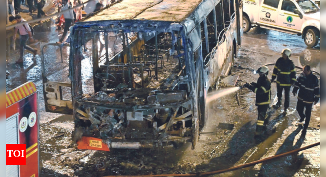 Third fire in 2 months: 400 BEST CNG buses off roads | Mumbai News ...