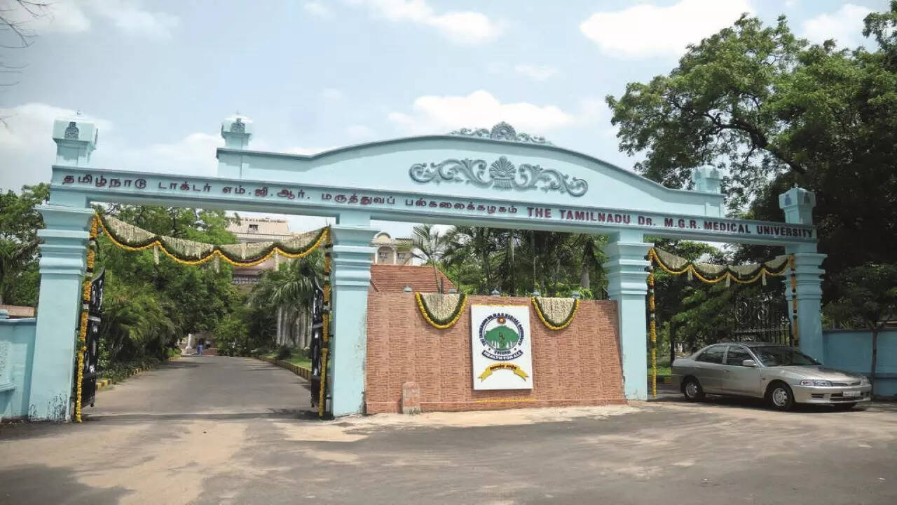Dr Mgr Medical University Logo Faculty Tamil Nadu Dr. MGR Medical