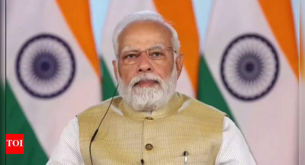 Narendra Modi: PM Narendra Modi virtually inspects lake in Botad ...