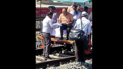 Crs: Crs Inspects Kadcha-badlai Tracks Doubling, Speed Trial Today ...