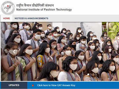 NIFT GAT Answer Key 2023 released on nift.ac.in, download here - Times ...