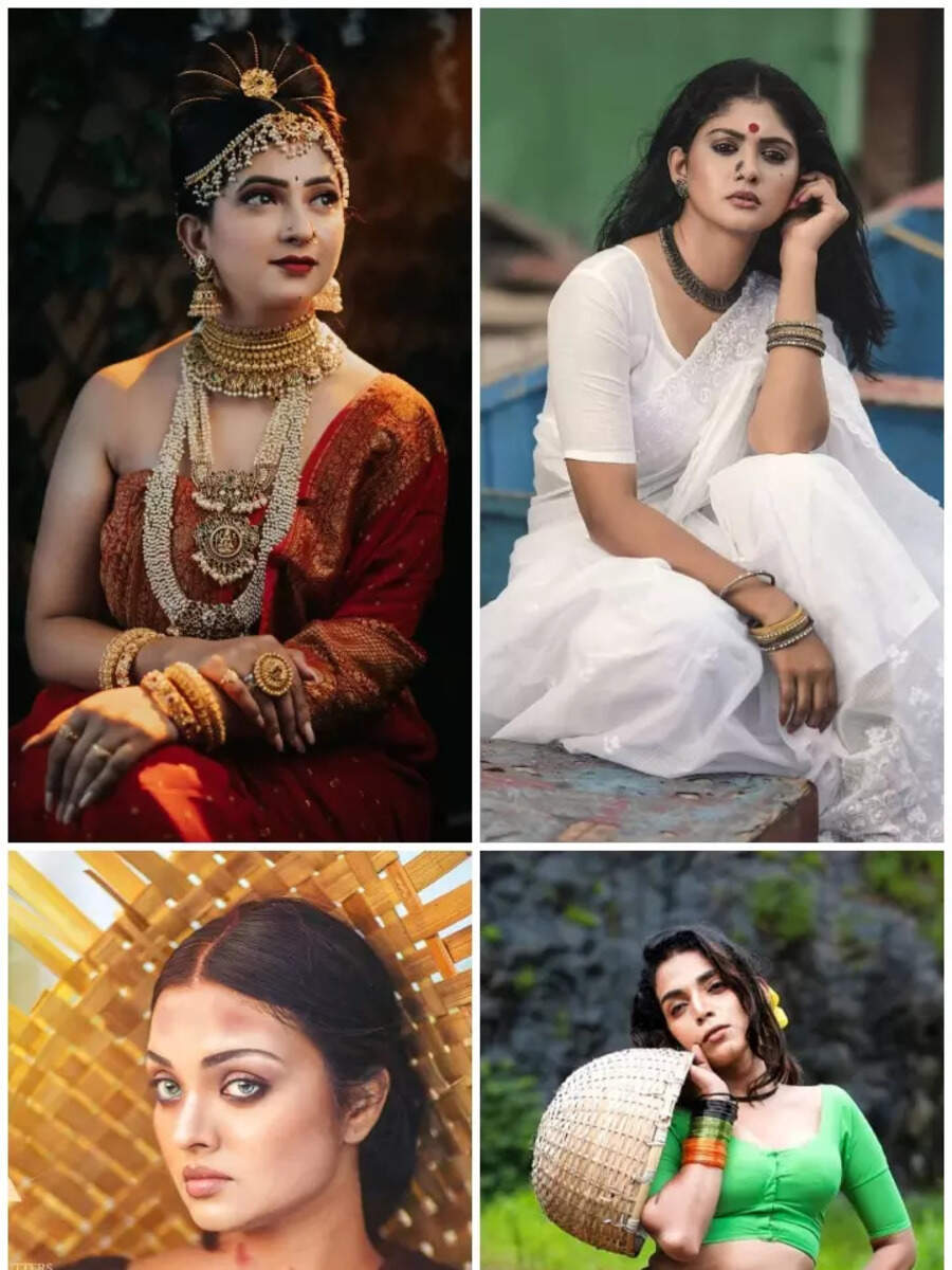 Times when Malayalam TV actresses recreated iconic movie characters ...