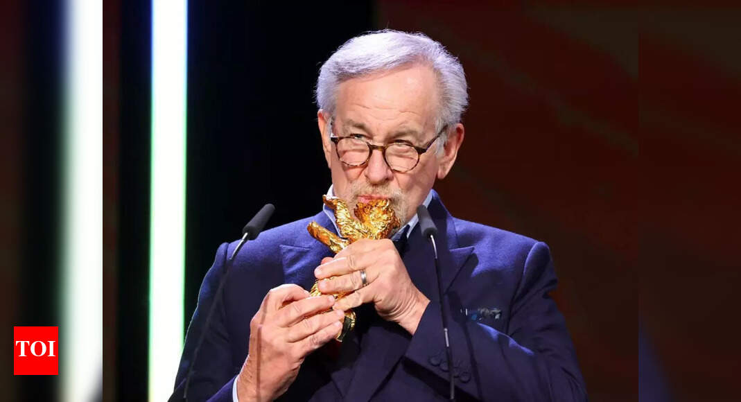 Steven Spielberg given the lifetime achievement award at the Berlin ...