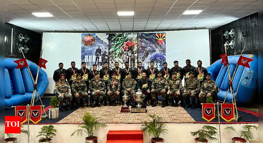 Shatrujeet Brigade Major shines in Army Adventure Challenge Cup | Agra ...