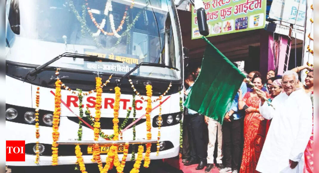 Roadways Starts Bus Service Between Jaipur And Mumbai | Jaipur News ...