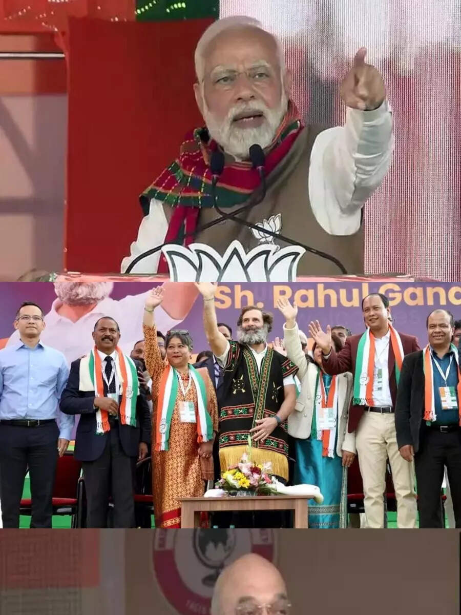 PM Modi, Shah, Rahul ramp up campaigning in poll-bound Nagaland ...