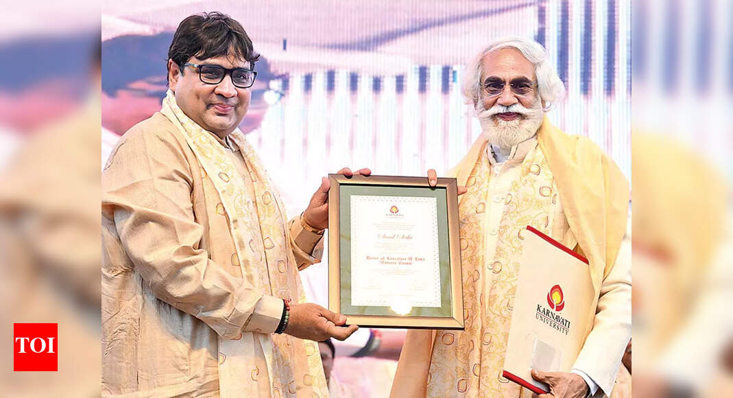 My years of work have not gone unnoticed: Sunil Sethi on doctorate for ...