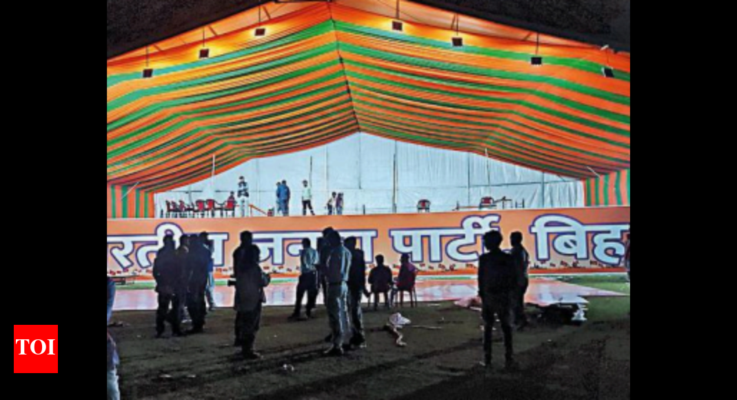 Bjp: BJP & GA to sound poll bugle with show of strength today in Bihar ...