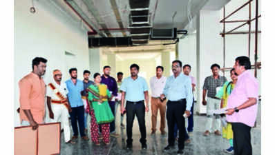 Manivasan: Trichy Infra Projects Inspected | Trichy News - Times of India