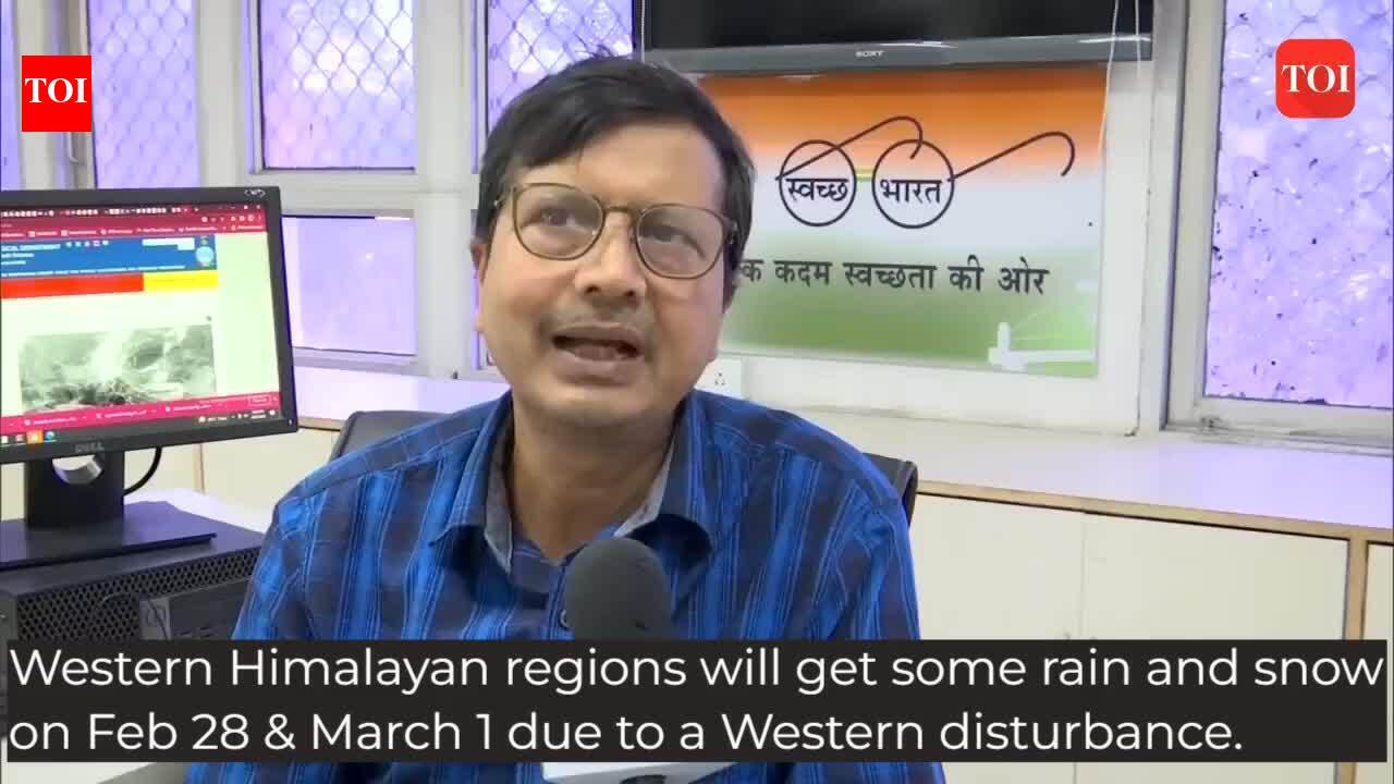 'Western Himalayan regions to get rain and snow on Feb 28 & March 1 due ...