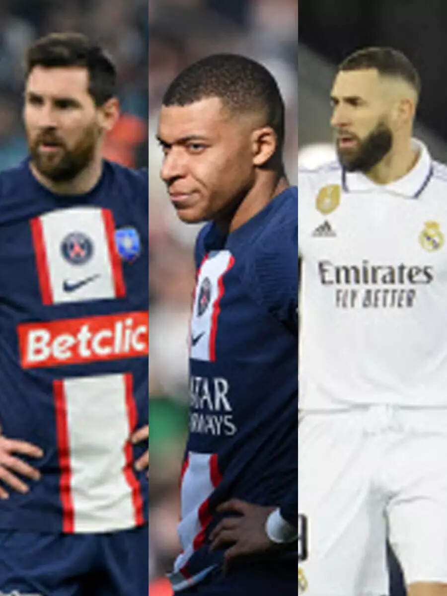 Messi, Mbappe and Benzema up for FIFA Best award | Times of India