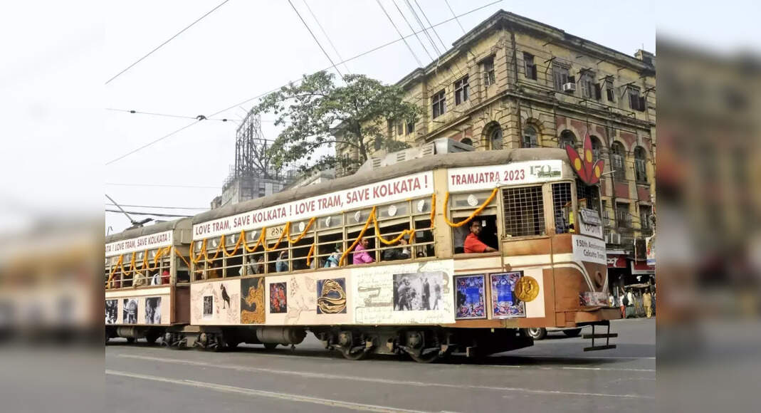 Kolkata is celebrating ‘Tramjatra’ to mark 150 years of tram system in ...