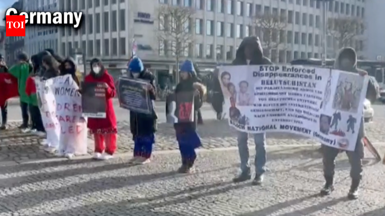 Protesters take to streets in Germany over Balochistan women abduction ...