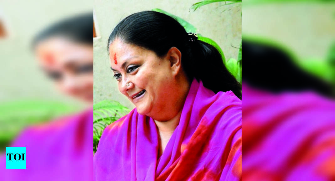 Raje: Raje Supporters Plan Show Of Strength On Her Birthday | Jodhpur ...