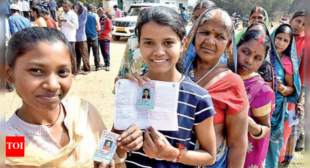 Ajsu-p Nominee Votes With Family, Cong Candidate Prays At Rajrappa ...