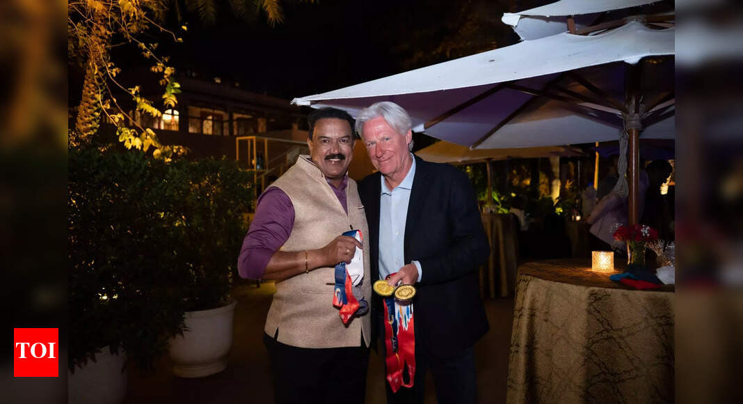 BNS Reddy thrilled to meet ‘college time hero’ Bjorn Borg | Events ...