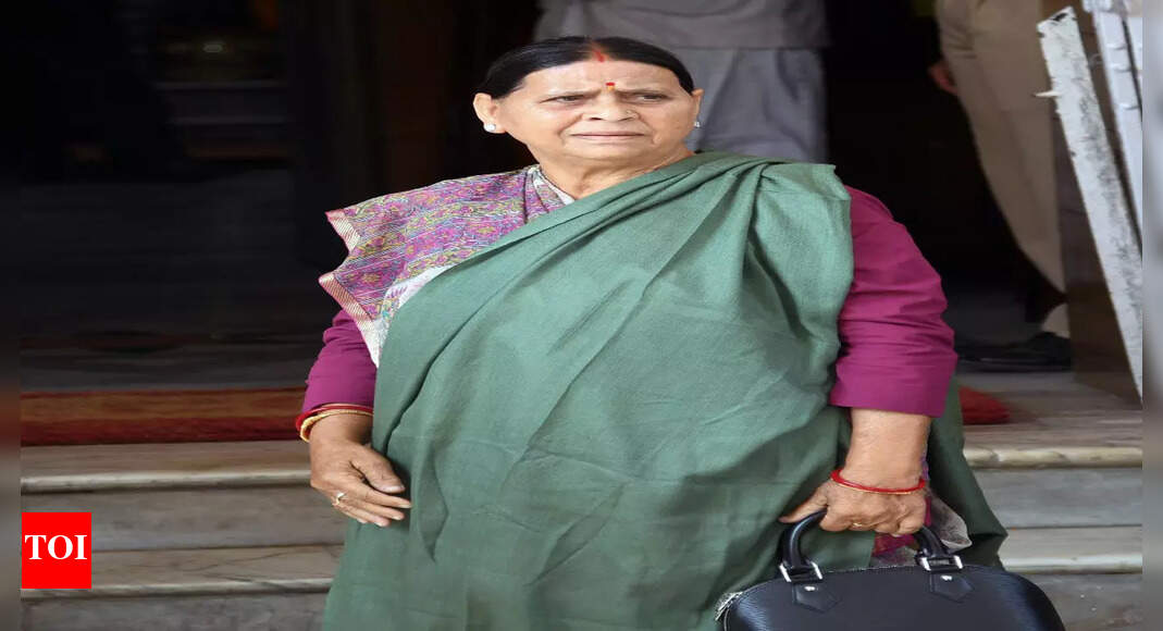 'BJP scared of Lalu Yadav in Bihar, sending central agencies': Rabri Devi | India News - Times ...
