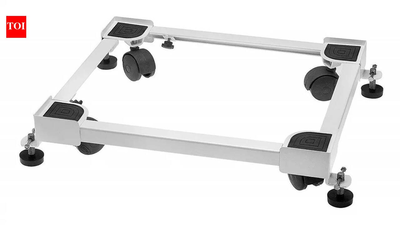 Washing Machine Stand With Wheels For Ease in Moving Your Machines ...