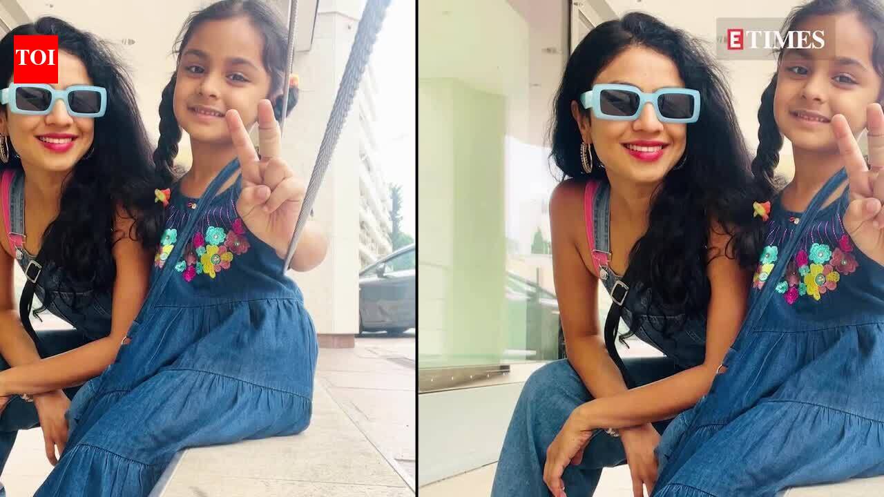 This VIDEO of Manasi Parekh Gohil and daughter Nirvi Gohil is all ...