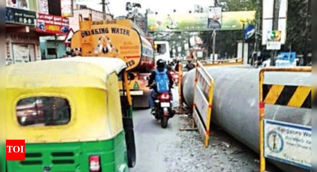 BWSSB’s work on Varthur Main Road creates major traffic chaos, locals ...